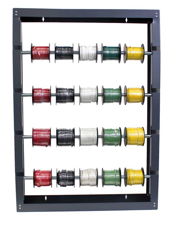 Marine Wire & Rack Bundle, 10GA -16GA, 20 Spools